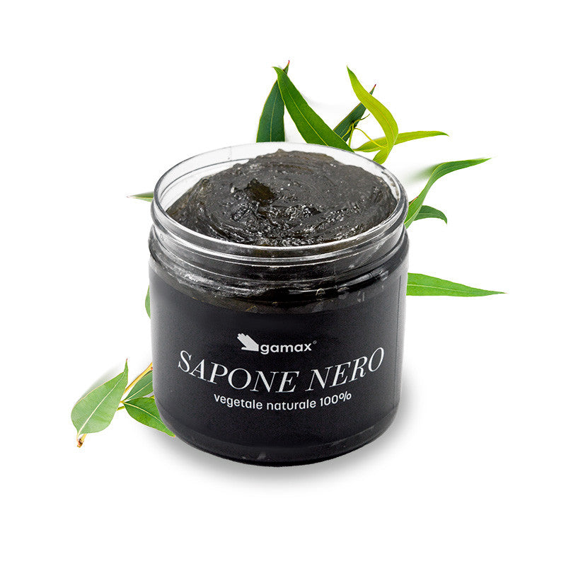 Sapone nero del marocco eucalipto 200 g | gamax