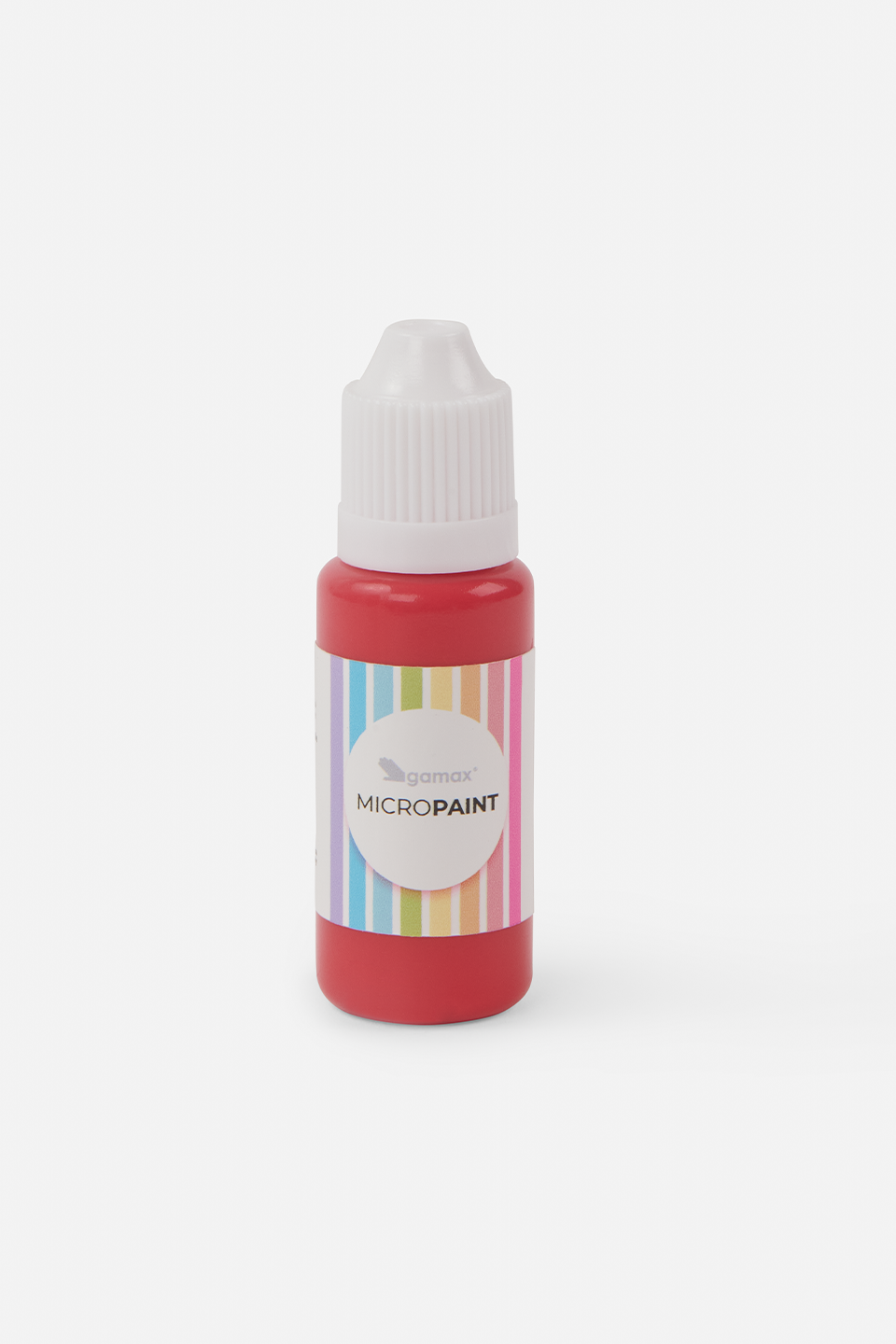 Micropaint Red for professional micropainting and nail art - Gamax